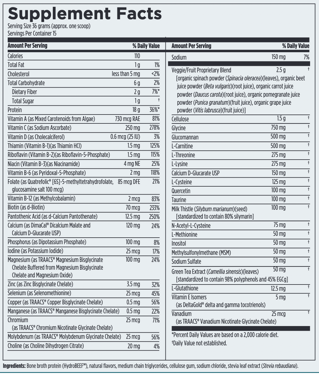 Skin Beautiful MD Metabolic Control Chocolate Shake